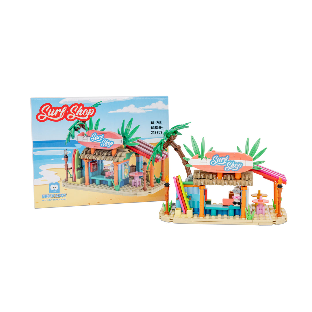 Brick Loot Surfs Up Surf Shop