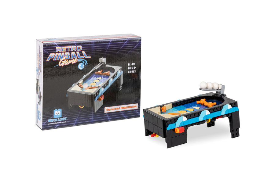 Retro Pinball Game Brick Set – Brick Loot