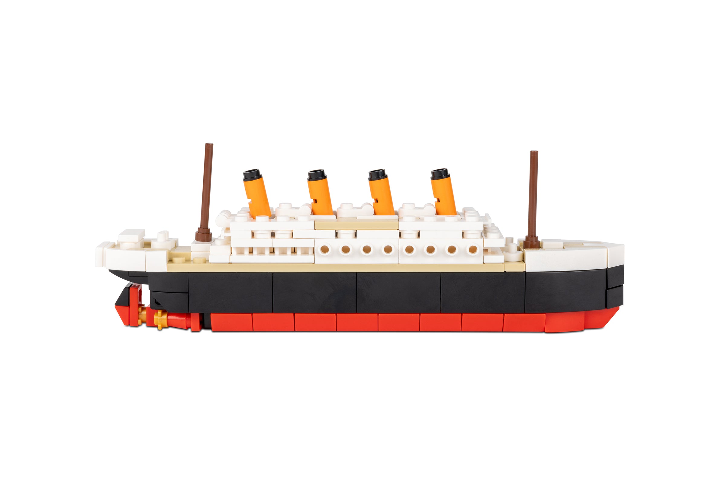 Titanic Ship Brick Set - 217 Pieces | Brick Loot
