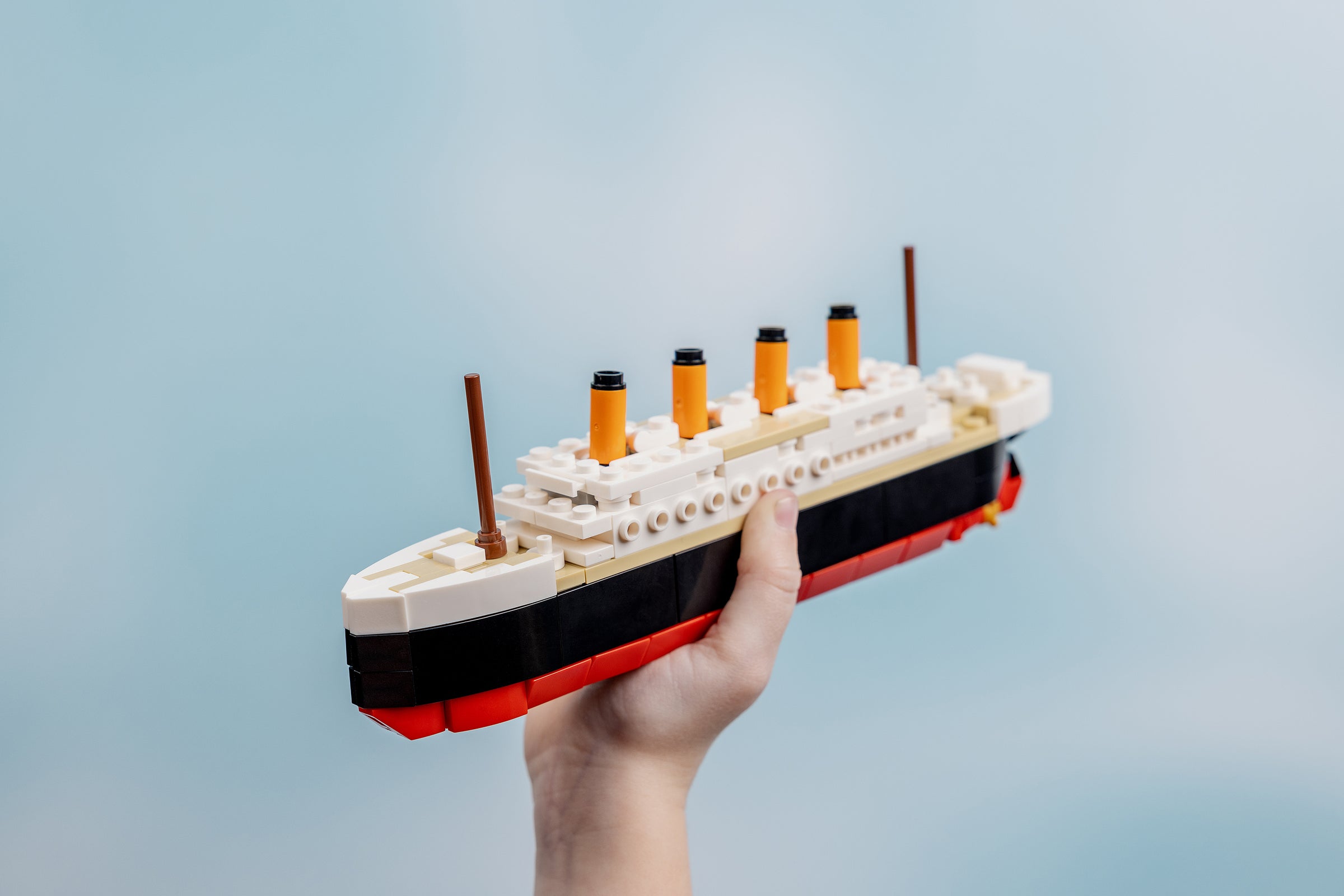 Titanic Ship Brick Set - 217 Pieces | Brick Loot