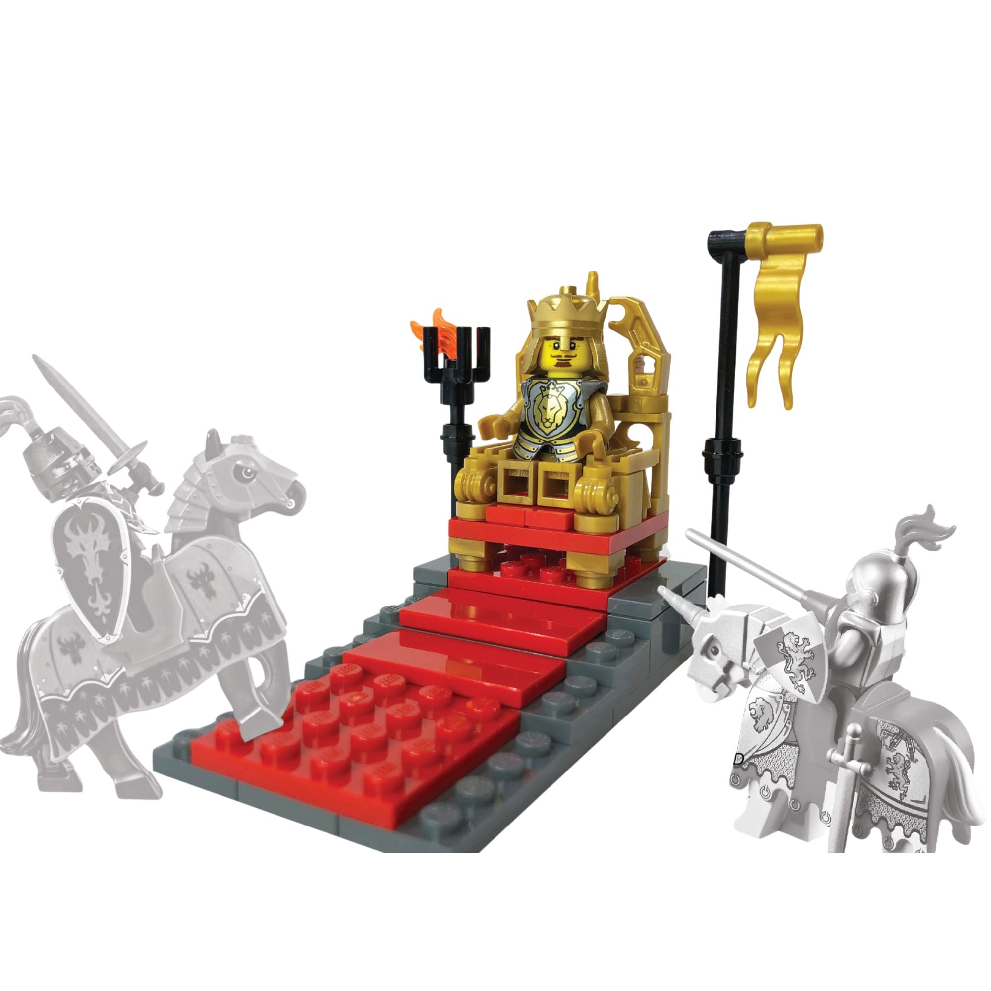 Exclusive Brick Loot Build The Throne by Aaron Newman–100% LEGO Bricks