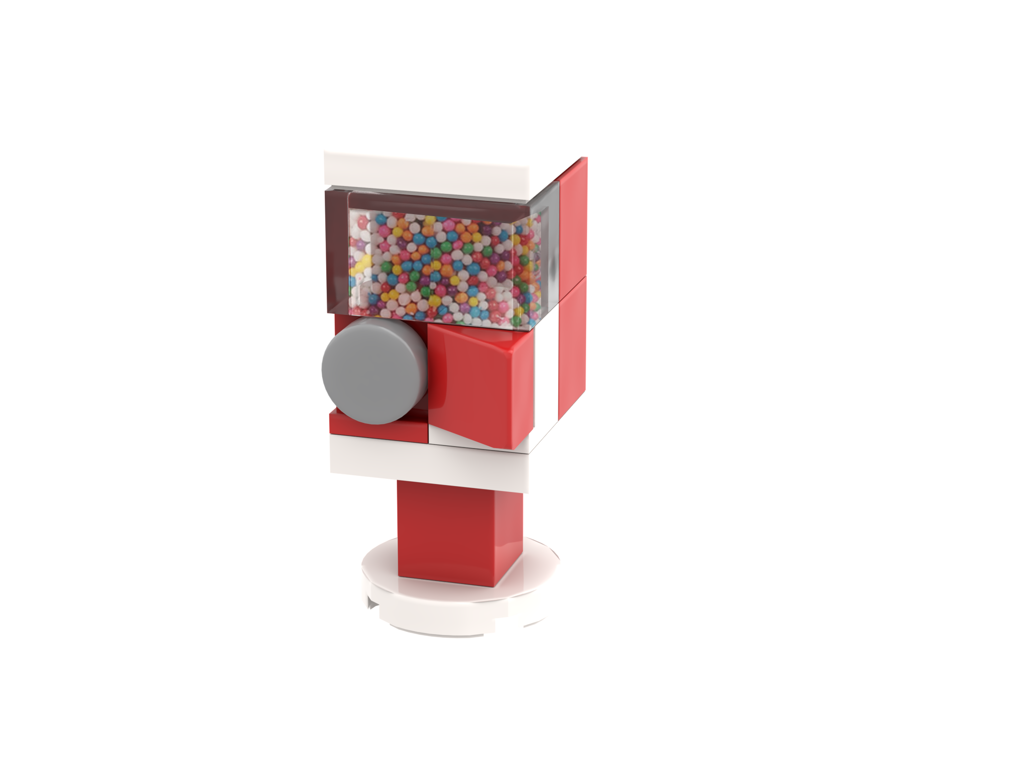 Brick Loot Mini Gumball Machine