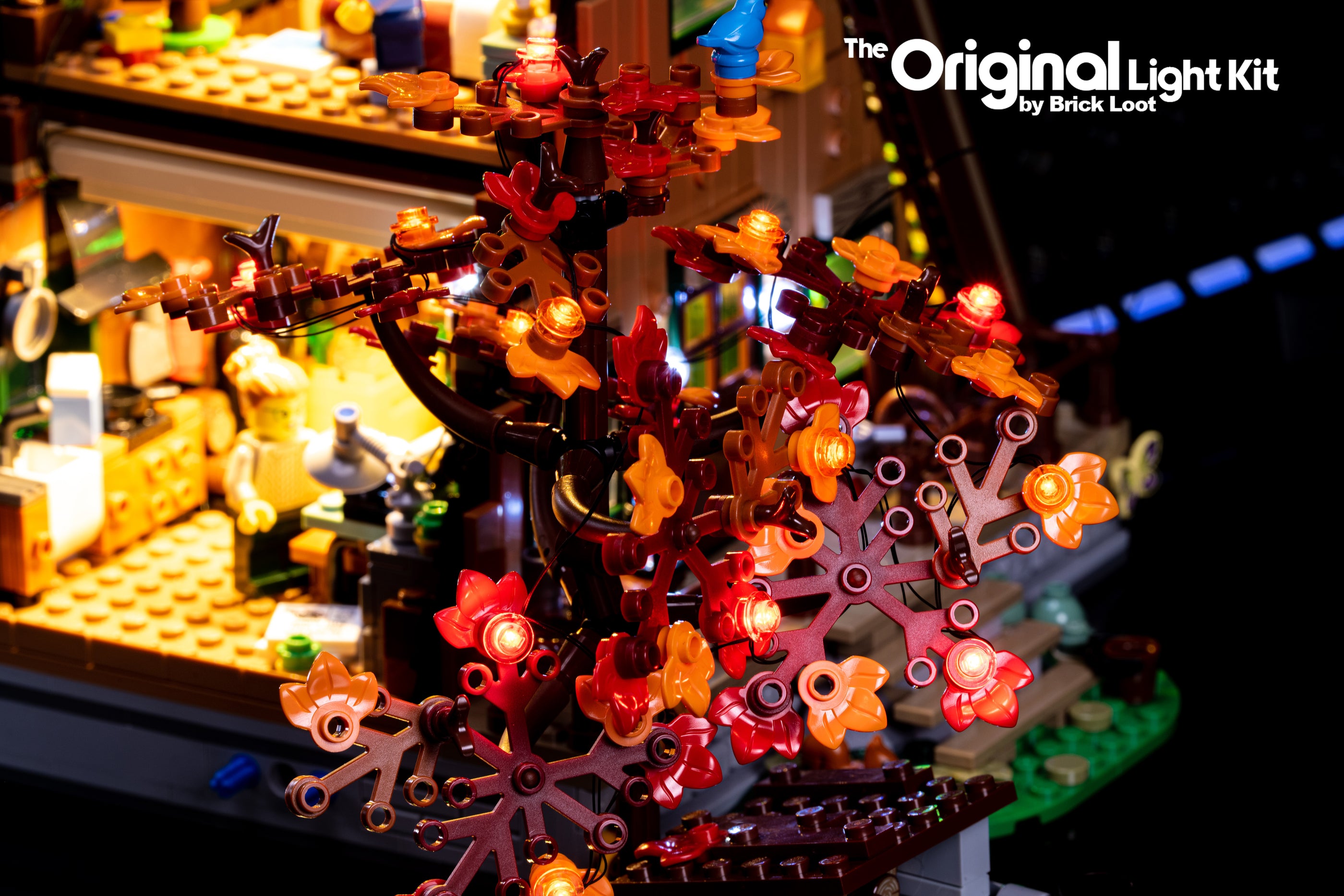 LED Lighting Kit for LEGO A-Frame Cabin (21338)