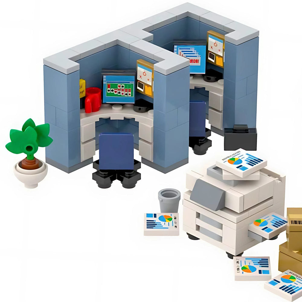 Office Furniture Brick Set | Brick Loot