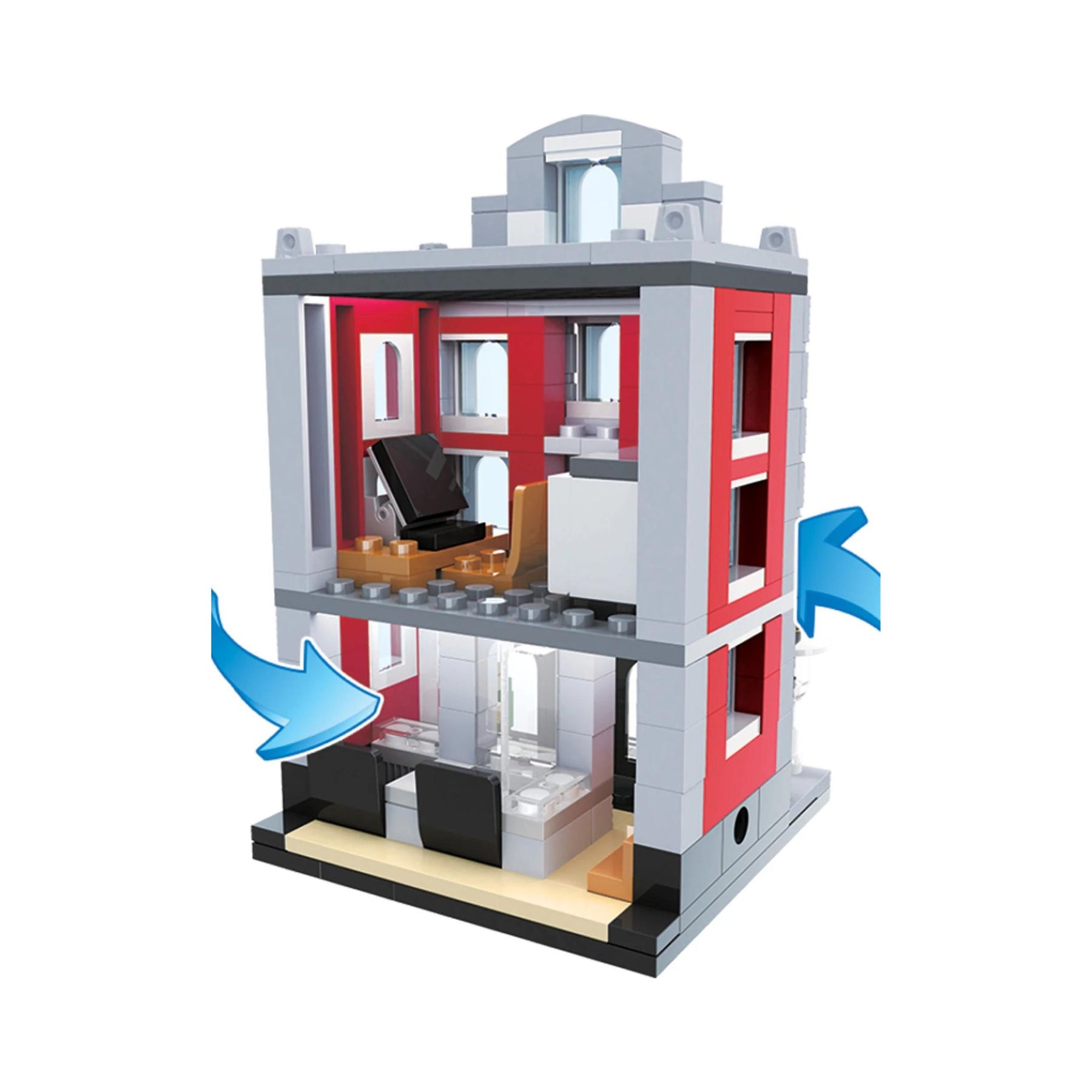 Mini City - Bank Brick Set