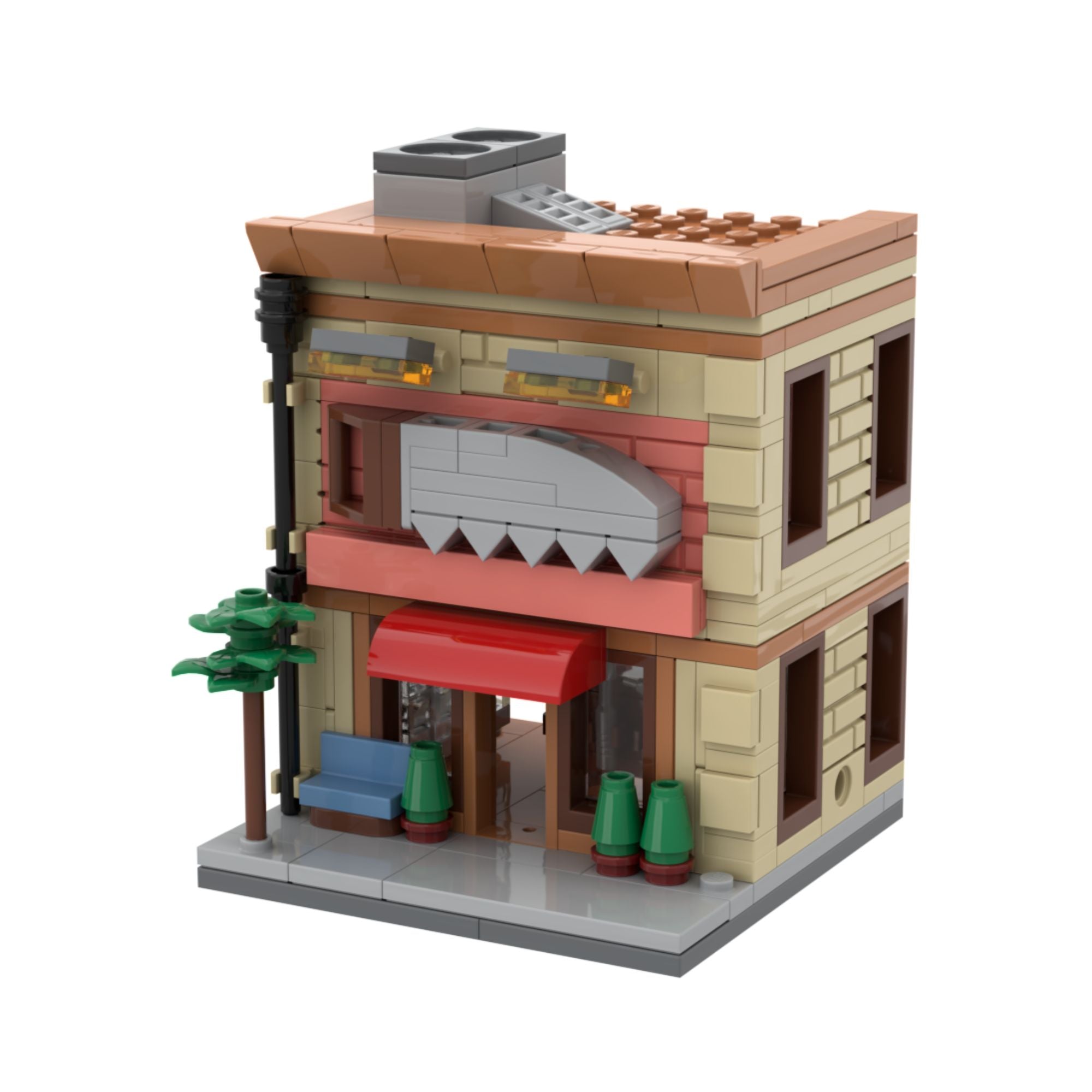 Mini City - Hardware Store Brick Set