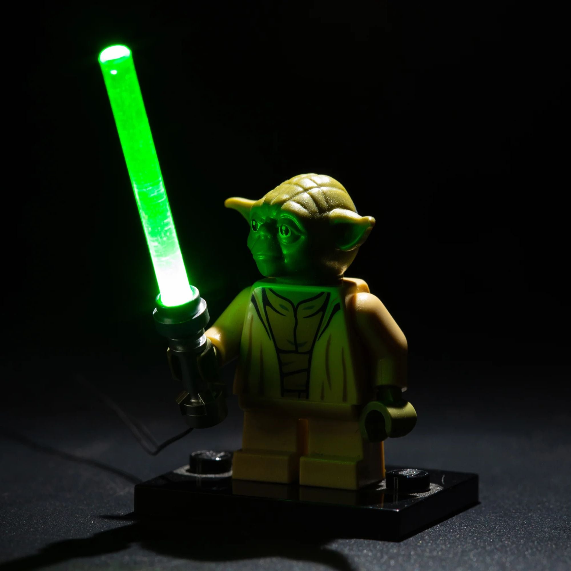 LED Lightsaber: Red, Blue, Green - LIGHT LINX - works with LEGO bricks