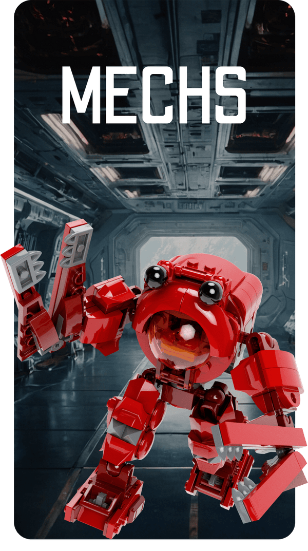 Exclusive Brick Loot Build Big Mech – 100% LEGO® Bricks