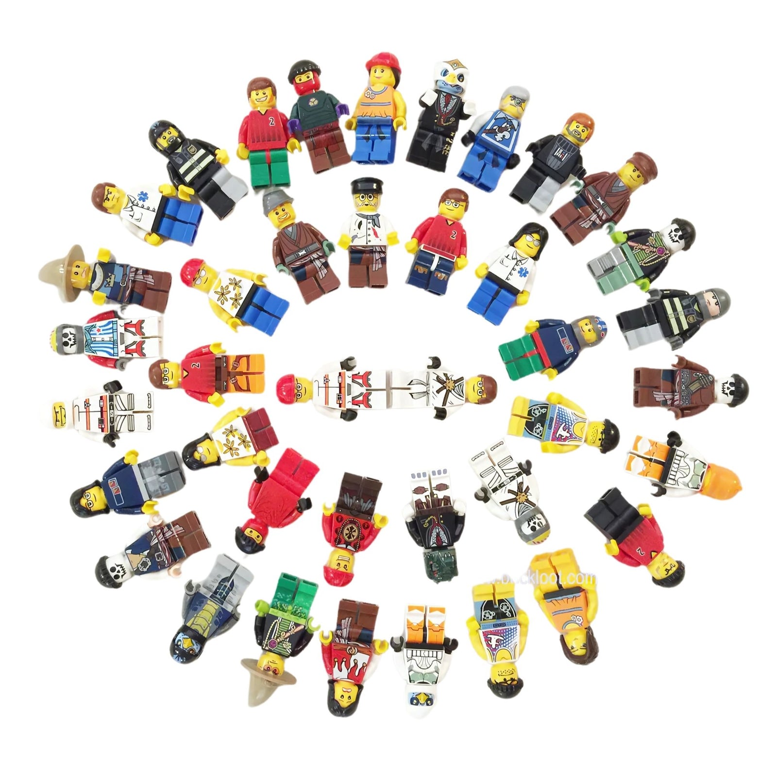 Pack of 10 Random Authentic LEGO Minifigures – 100% Genuine LEGO Figur
