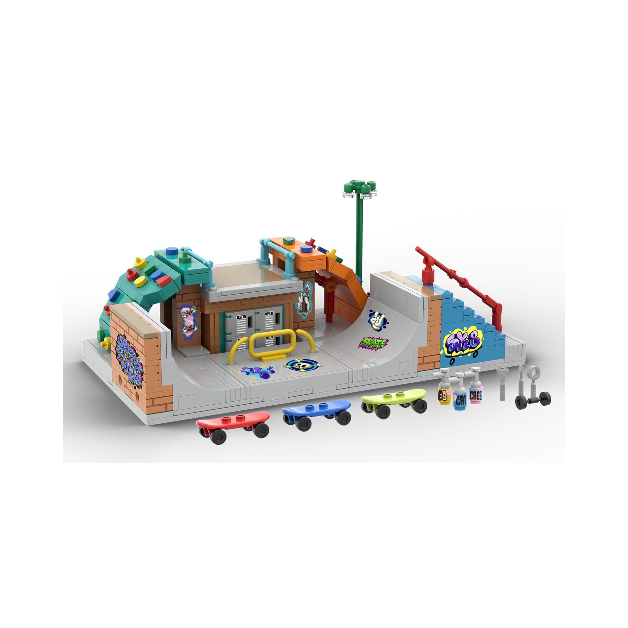 New Venice Skatepark Brick Set