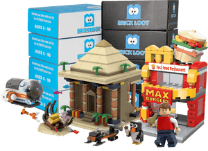 Brick Loot is a Monthly Box Subscription Company for Lego and Brick Lovers!