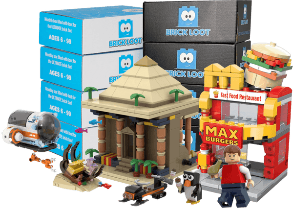 Brick Loot is a Monthly Box Subscription Company for Lego and Brick Lovers!