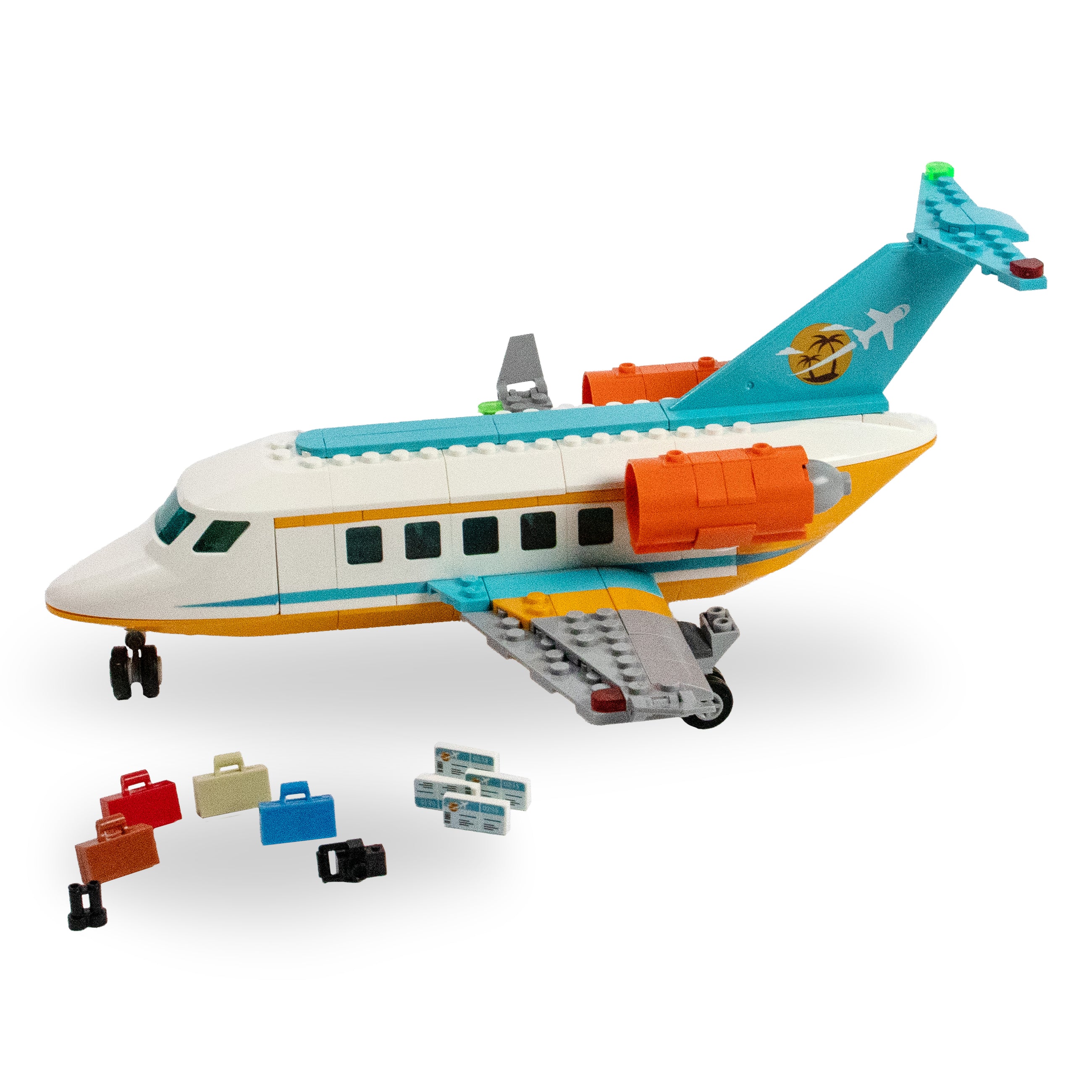 Vacation Airlines Airplane Brick Set | Brick Loot