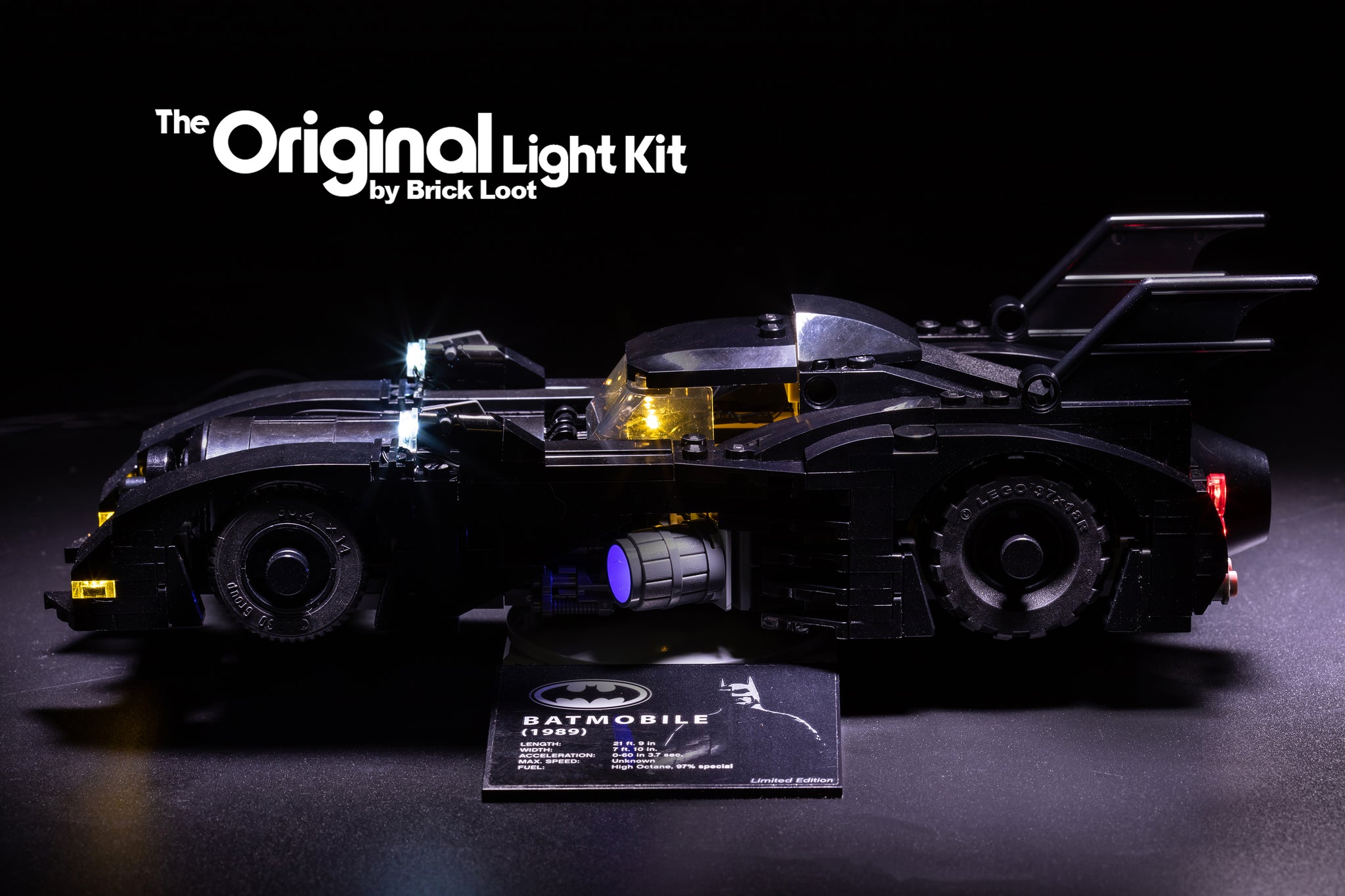 LED Lighting Kit for LEGO® Batmobile Mini - Limited Edition - set 4043