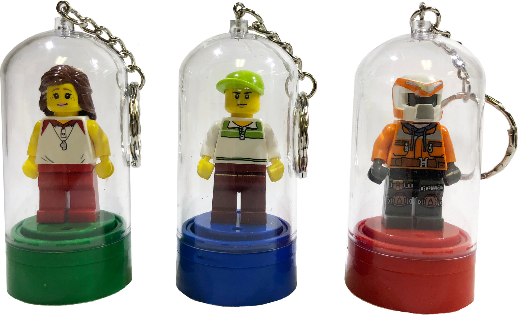LEGO Minifigure Keychains / Christmas Tree Ornaments – Brick Loot