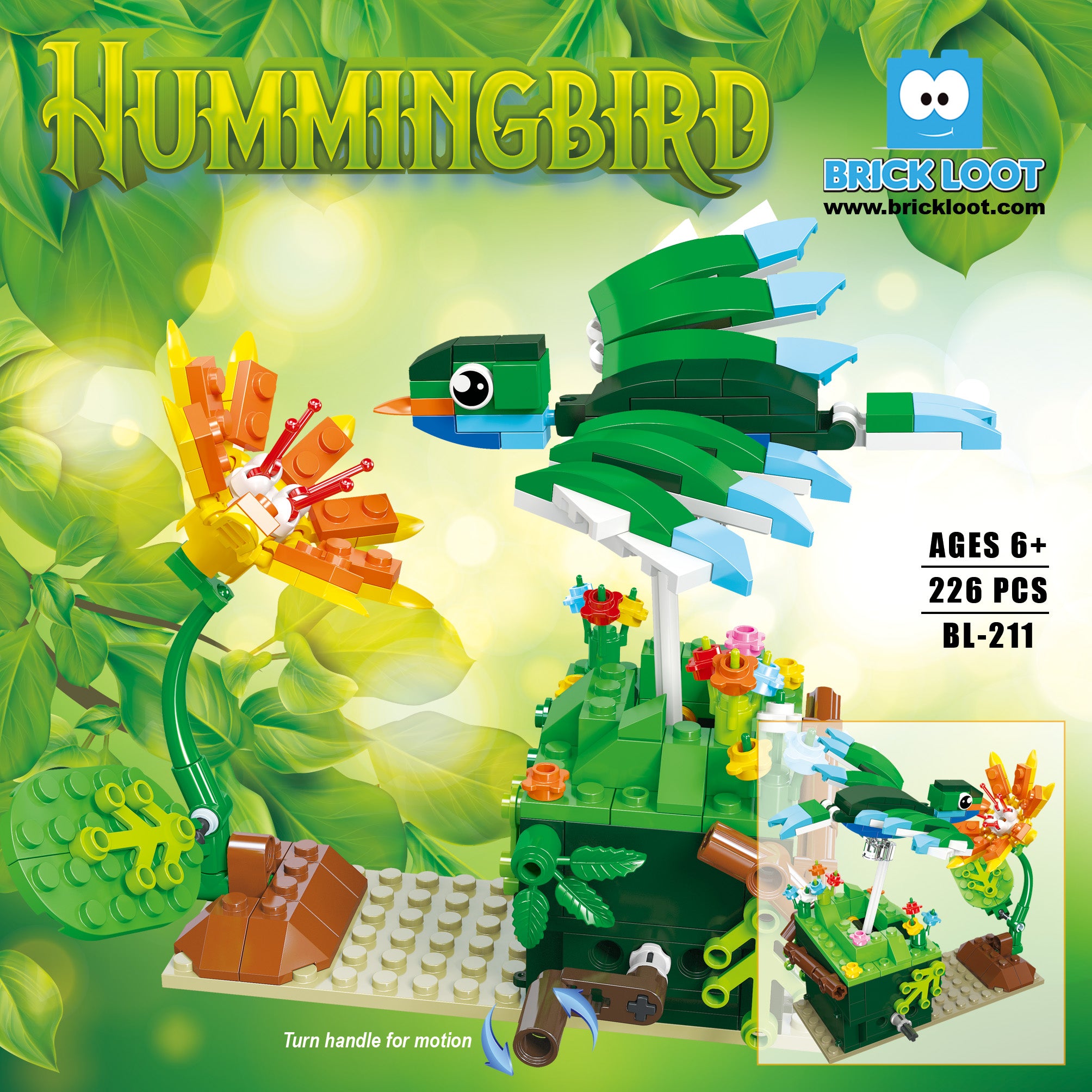 Hummingbird Brick Set – Brick Loot