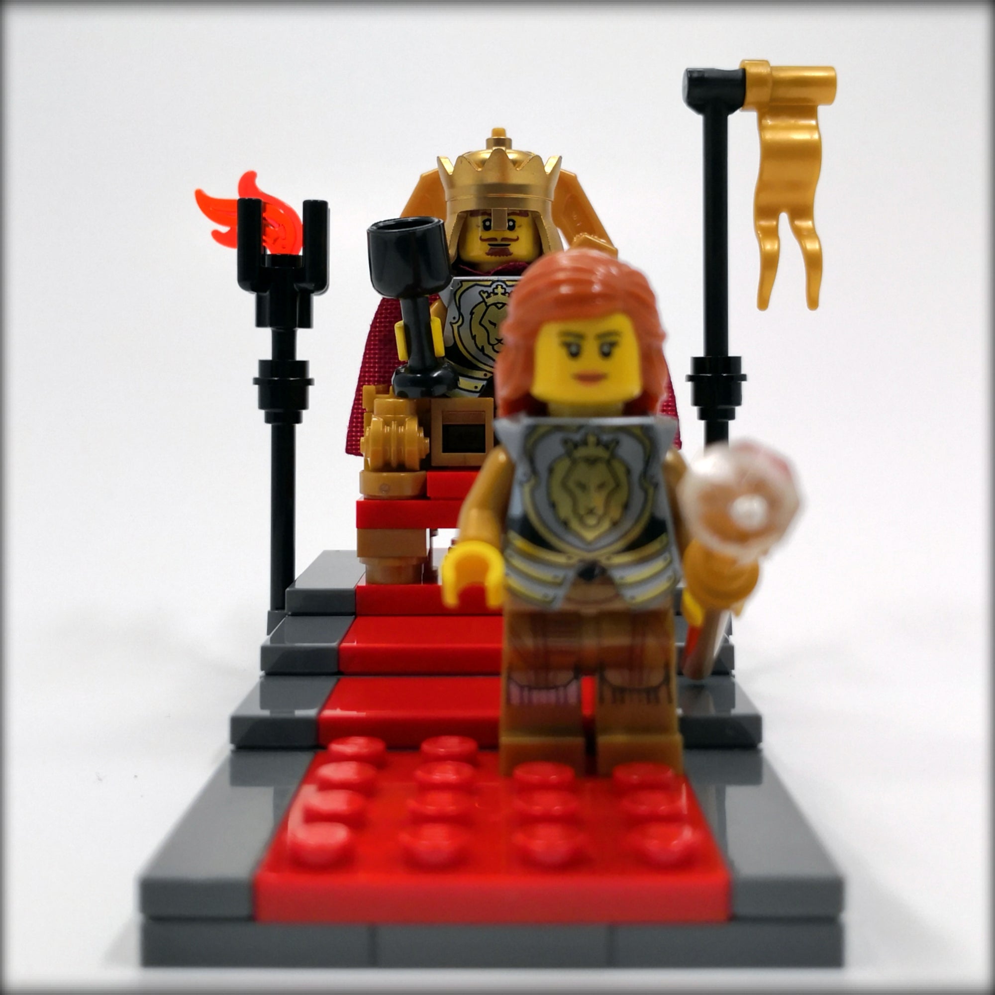 Exclusive Brick Loot Build The Throne by Aaron Newman–100% LEGO Bricks
