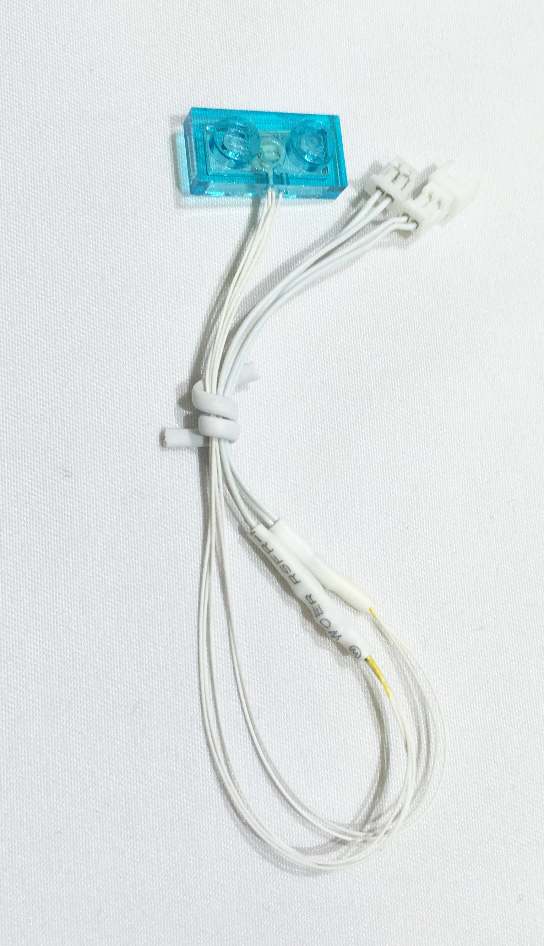 1 x 2 Plate LED - LIGHT LINX- works with LEGO® bricks - by Brick Loot