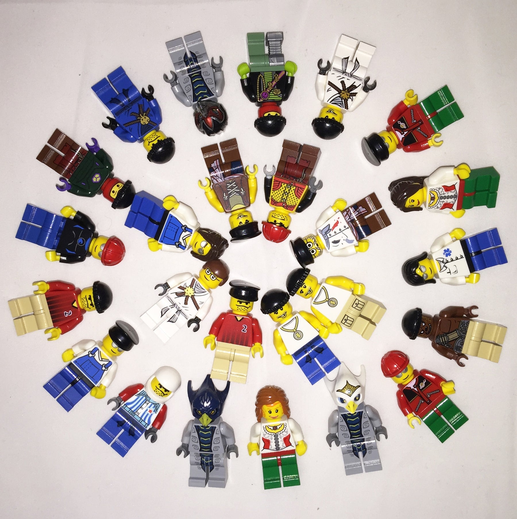 10 PACK of NEW LEGO Minifigures - Random! Our choice - no duplicates ...