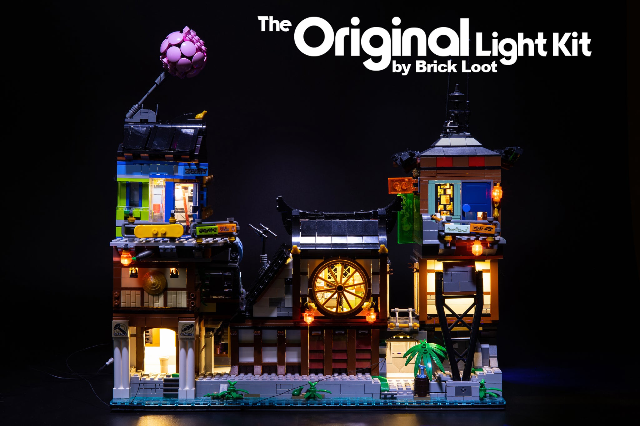 LED Lighting Kit for LEGO NINJAGO City Docks set 70657